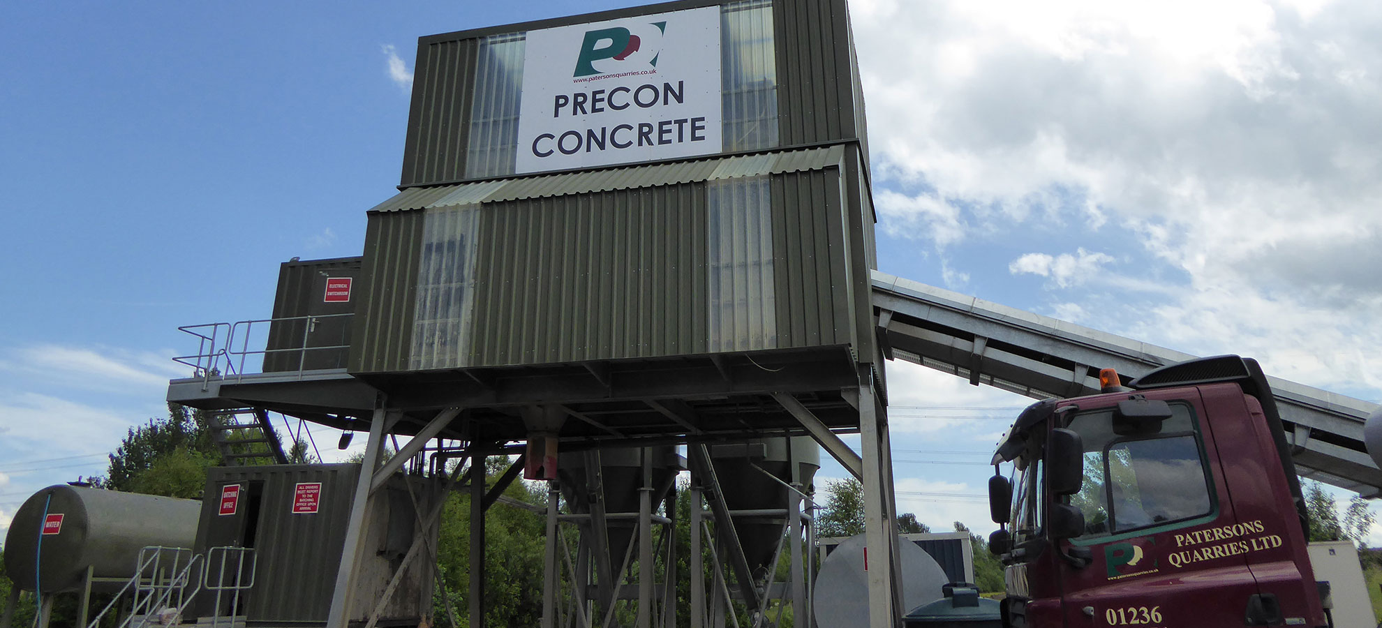 Precon Concrete | Patersons Quarries | Premium Aggregates in Scotland